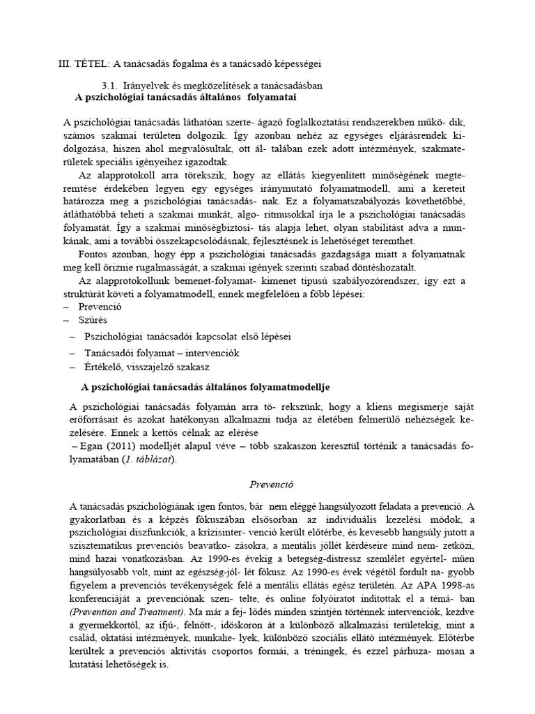 3.TÉTEL - Kibővített | PDF