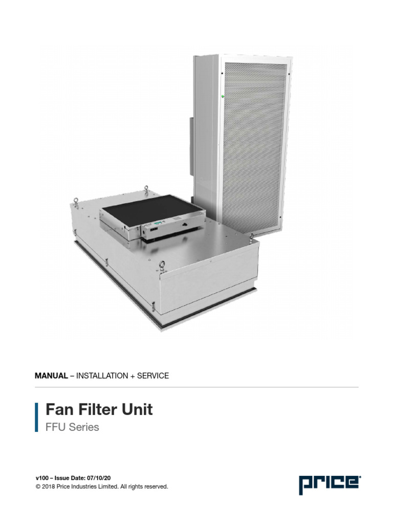 VENTILACIÓN - Price FFU - Fan-Filter-Unit-Installation-Manual | PDF ...