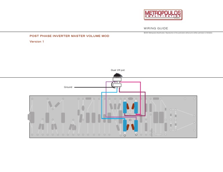 Post Phase Inverter Master Volume Mod | PDF | Music Technology ...