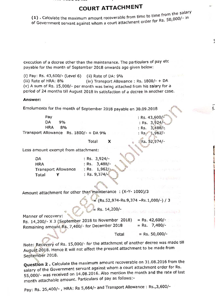 Court Attachment | PDF