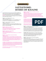 Chaos Knights - Datasheets | PDF | Military Science | Hazards