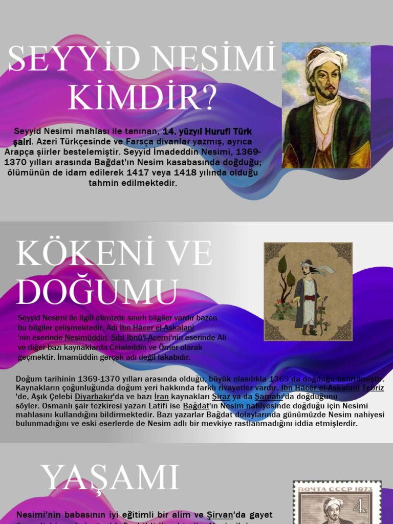 Seyyid Nesimi Son Hali | PDF