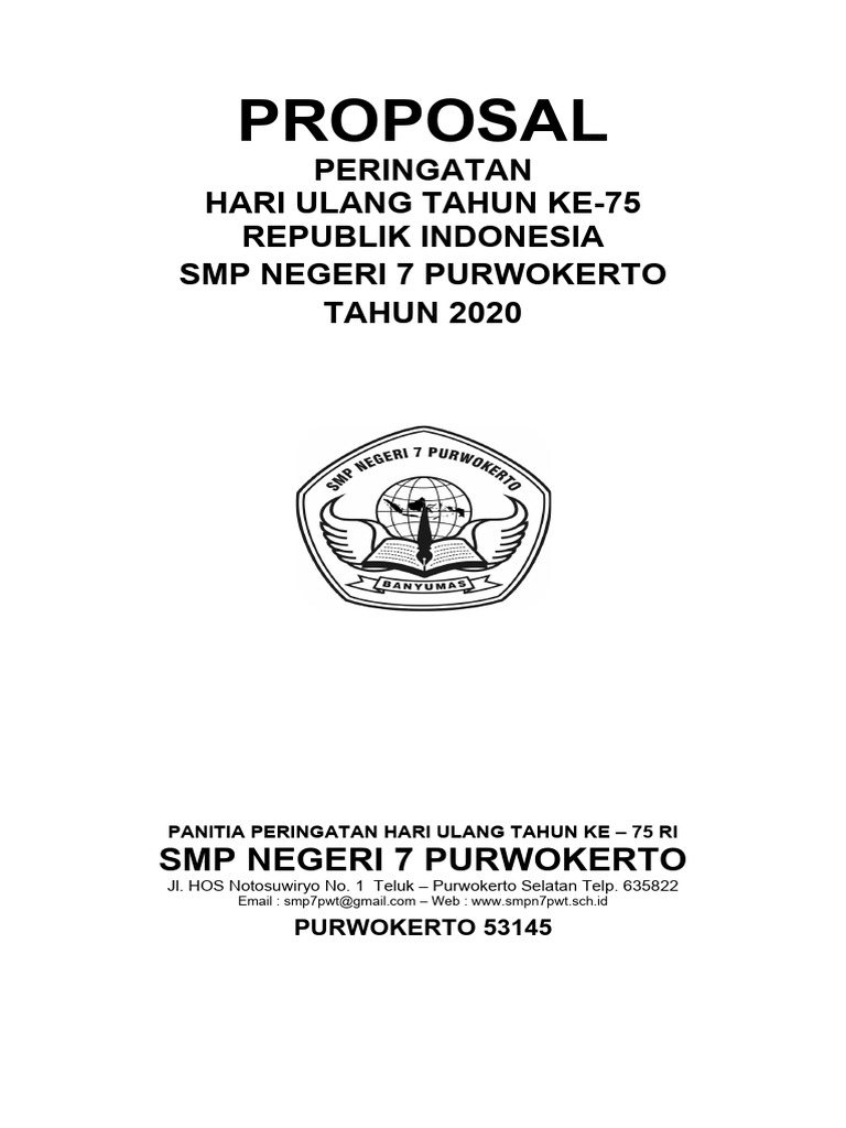 Proposal Hut Ri 2020 | PDF