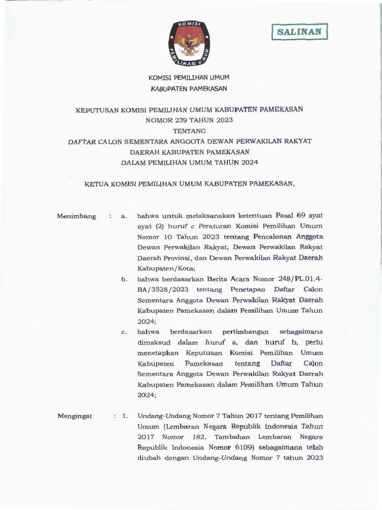 1692380570salinan SK DCS 2023 | PDF