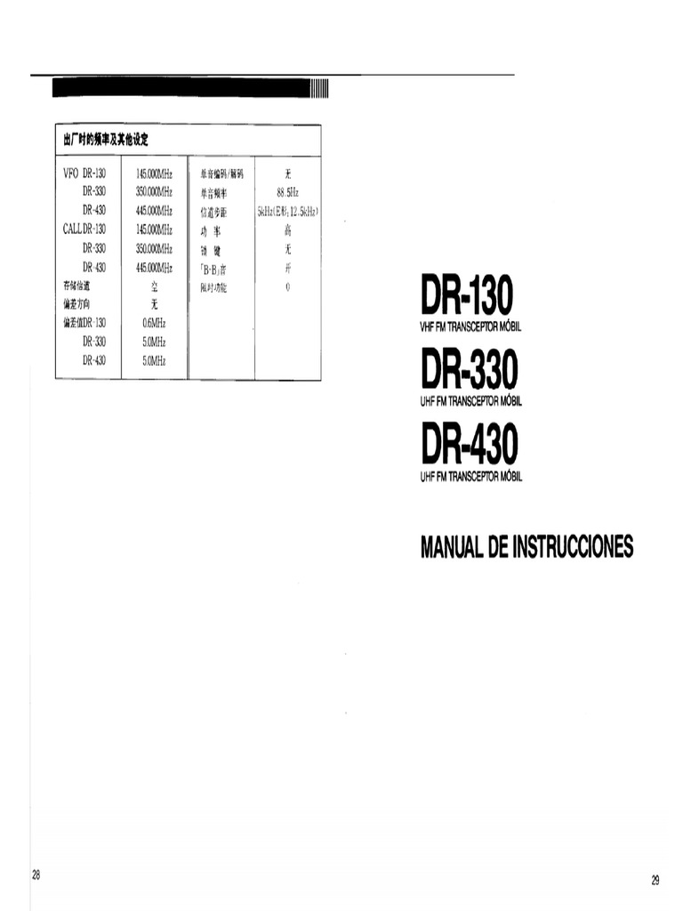 DR 130 330 430 - Esp | PDF