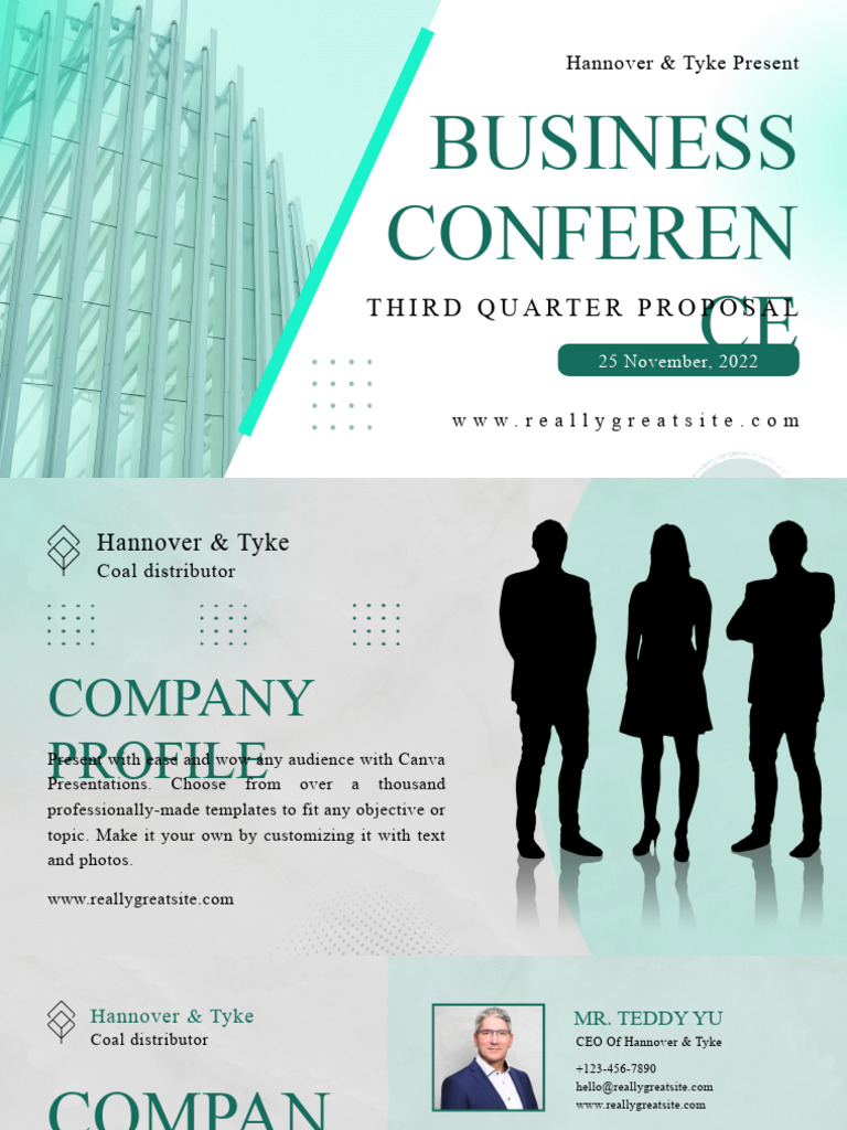 Tosca Illustrated Clean Business Conference Presentation | PDF Tosca Illustrated Clean Business Conference Presentation | PDF