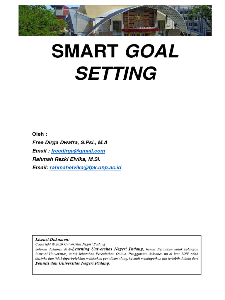 Modul 3 - Smart Goal Setting | PDF | Karier & Perkembangan ...
