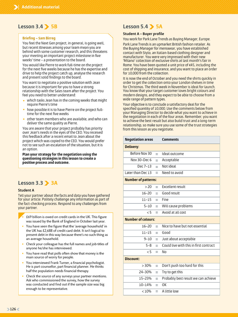 Business Workshop 5 + Additional Exercises | PDF | Marketing | Business