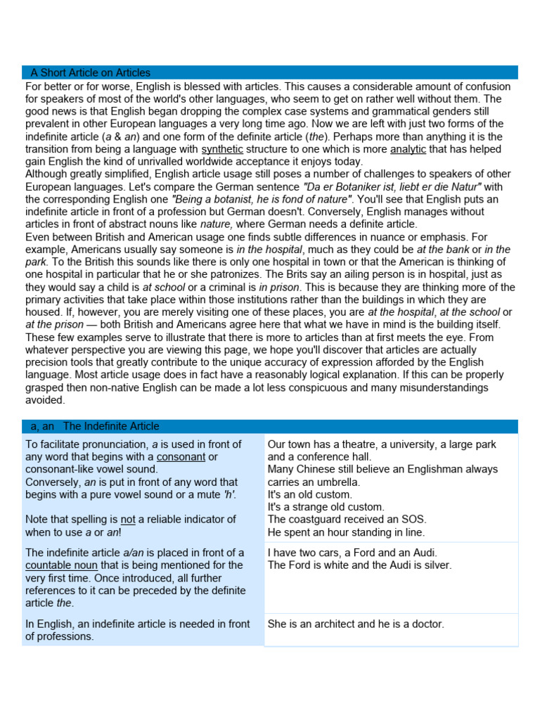 Articles | PDF | English Language | Linguistics