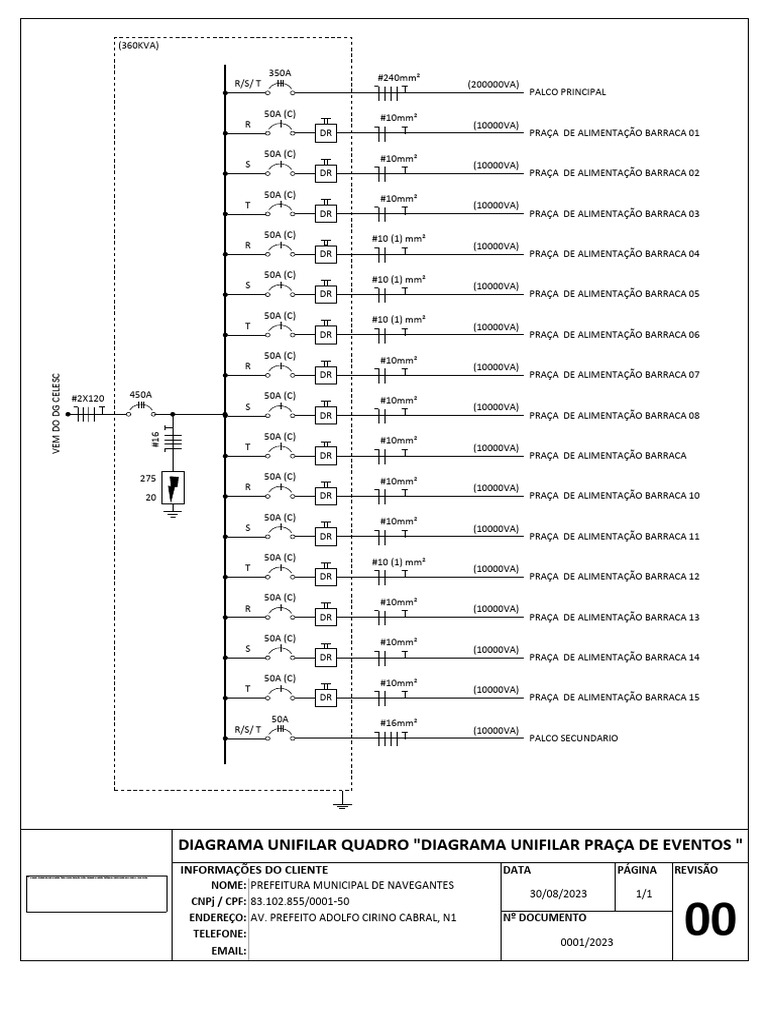 Diagrama Unifilar | PDF