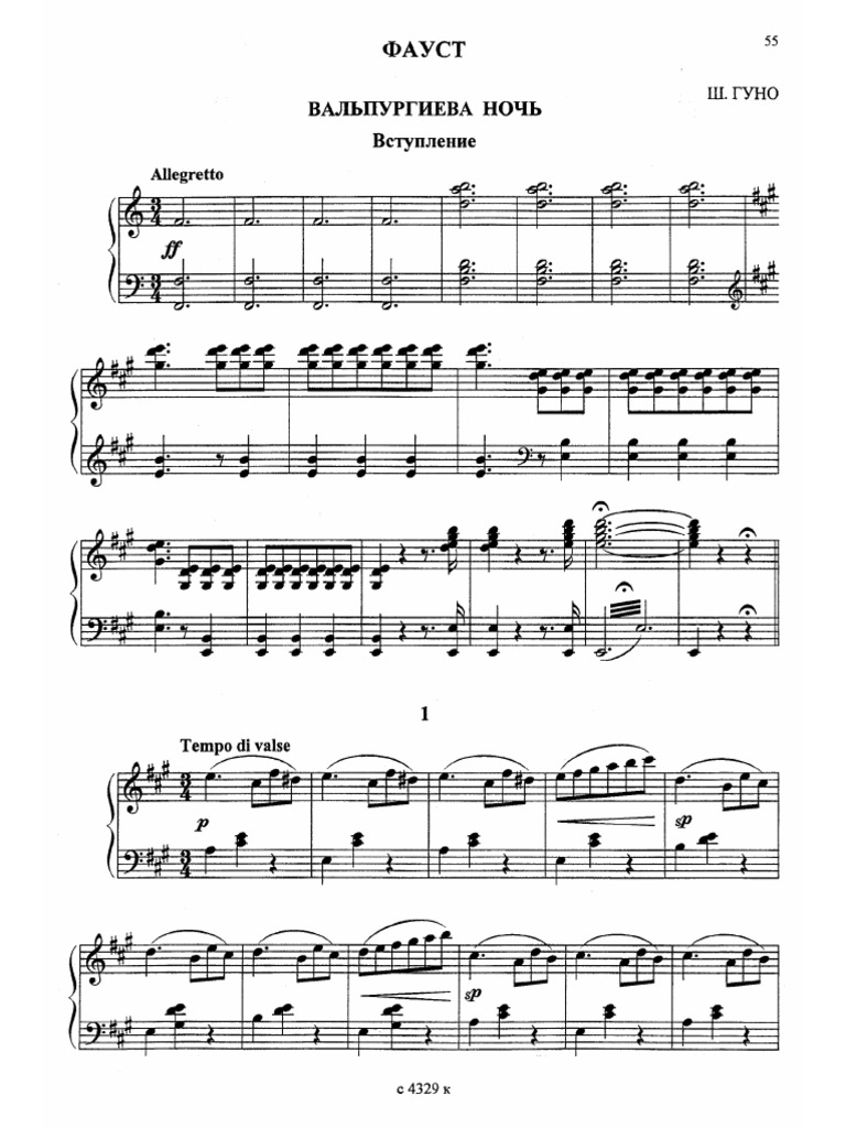 Gounod Faust Ballet Music Pdf