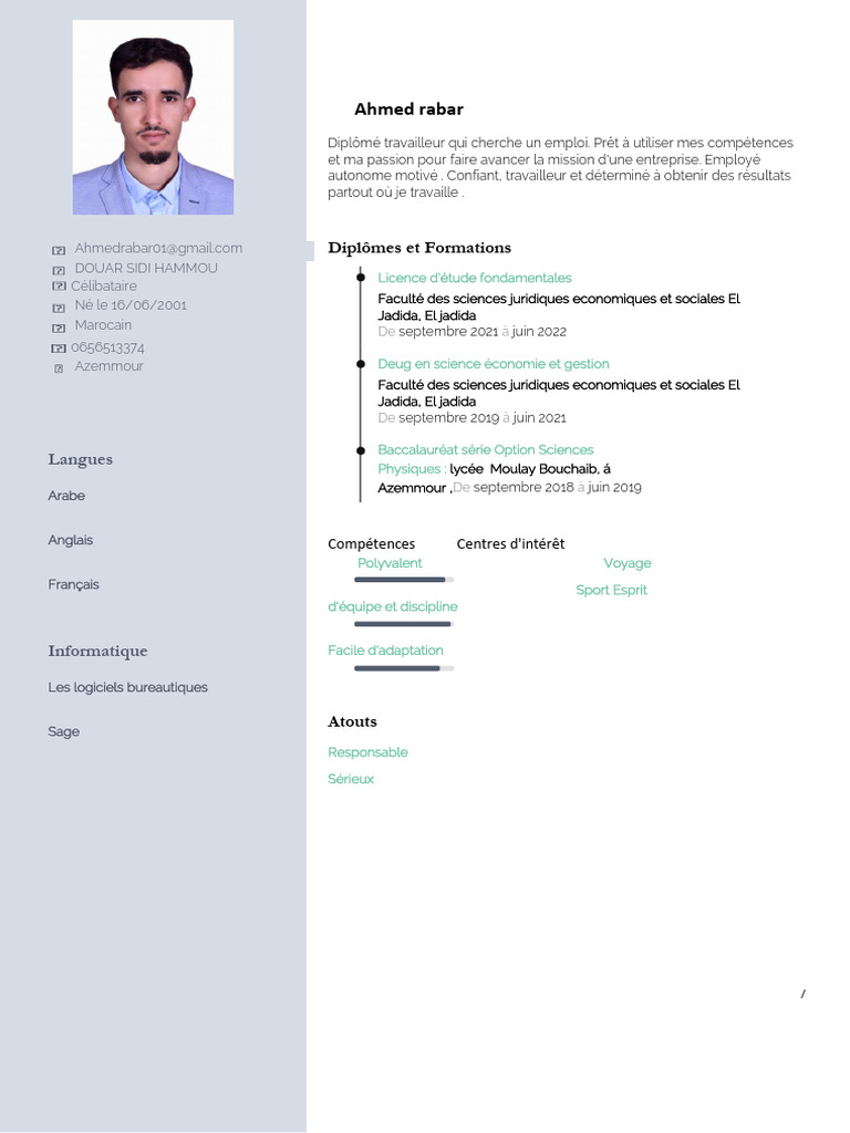 Mon CV | PDF