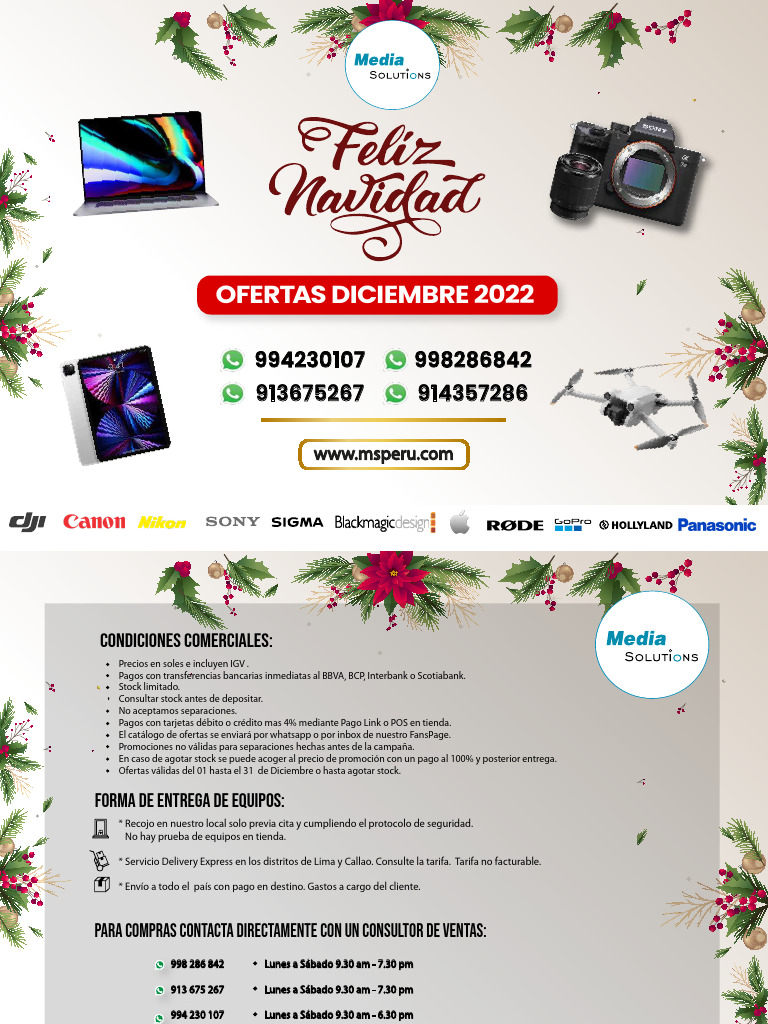 Catalogo Ofertas Diciembre | PDF | Yo telefono | Yo pad