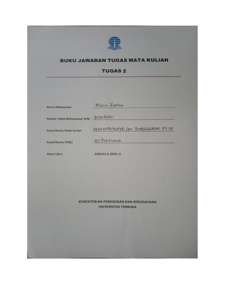TMK Tugas 2 Materi Dan Pembelajaran IPS Di SD | PDF