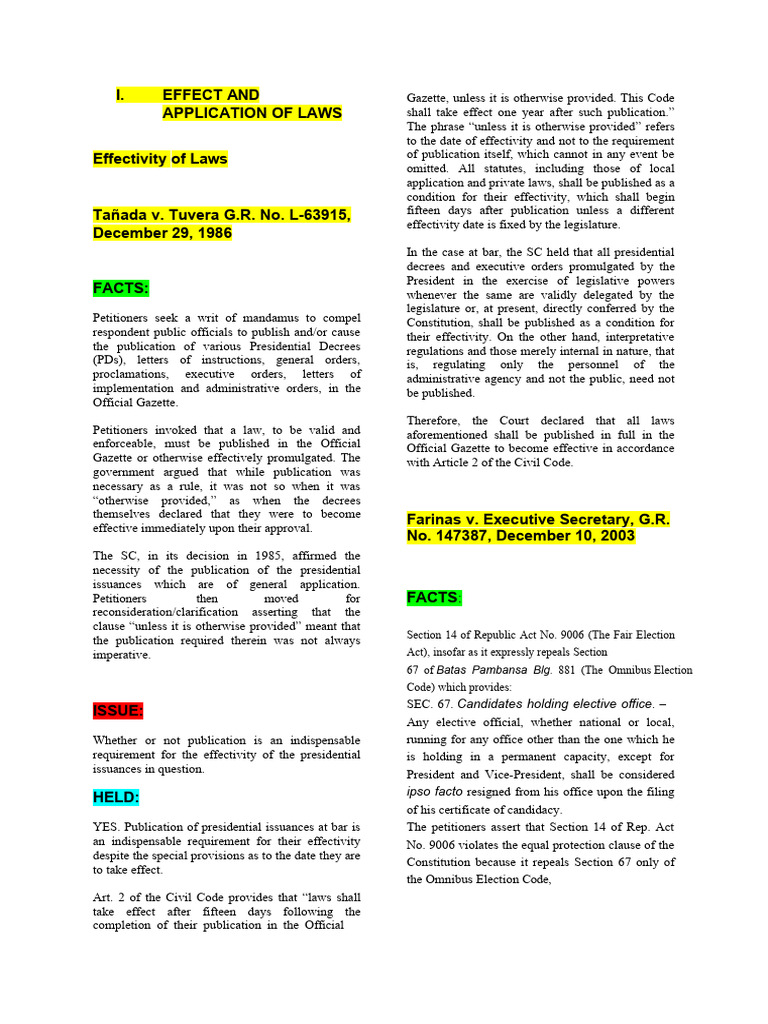 Case Digest | PDF | Equal Protection Clause | Government