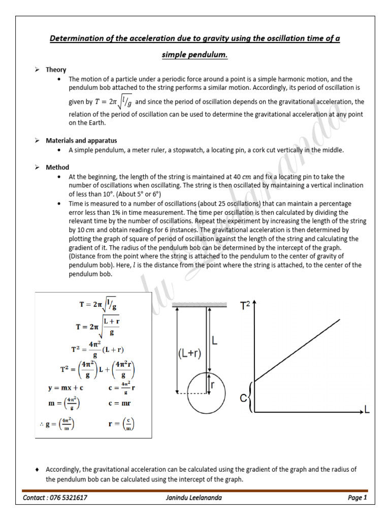 Waves Practicals (EM) 230613 002030 | PDF | Waves | Pendulum