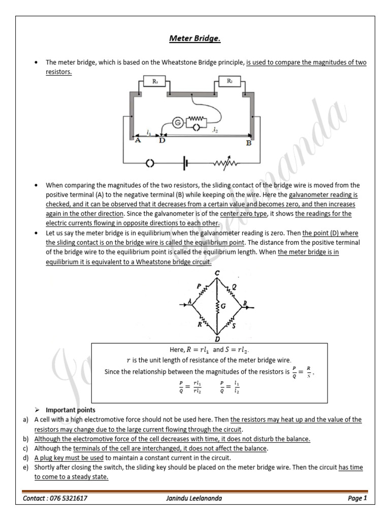 Electrical (EM) - 230613 - 001952 | PDF | Electrical Resistance And ...
