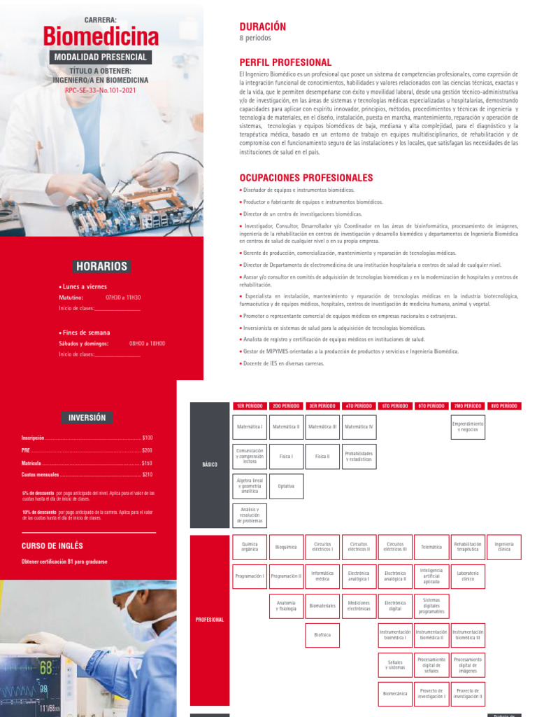 Biomedicina Ube 2023 | PDF | Ingeniería Biomédica | Ciencias fisicas