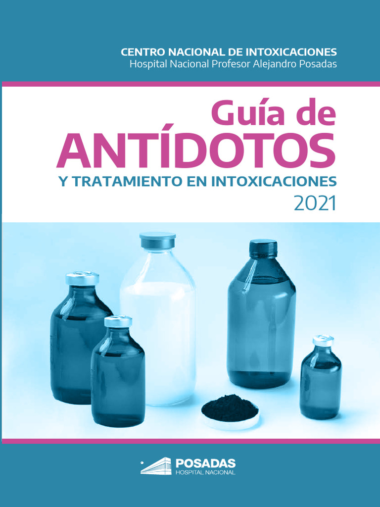 Guia Antidotos 2021 FINAL | PDF | Toxicología | Medicina
