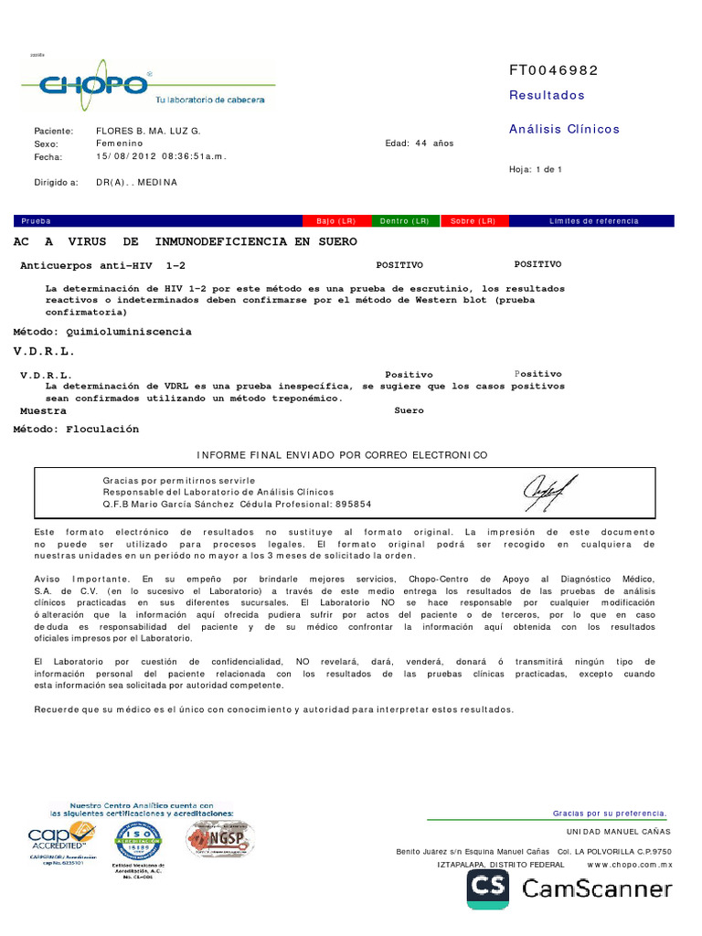 Chopo | PDF | Medicina CLINICA | Medicina