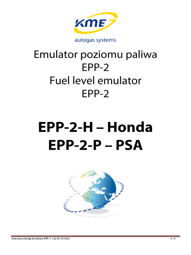 EPP 2 Manual V1a | PDF