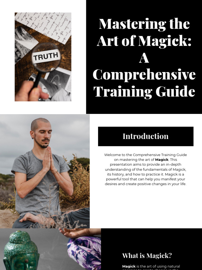Mastering The Art of Magick A Comprehensive Training Guide | PDF ...
