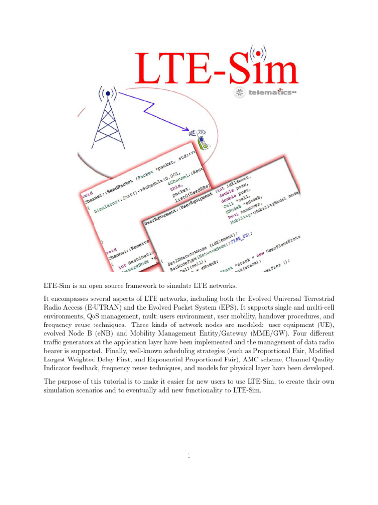 Tutorial LTE Sim | PDF | Software Engineering | Computing