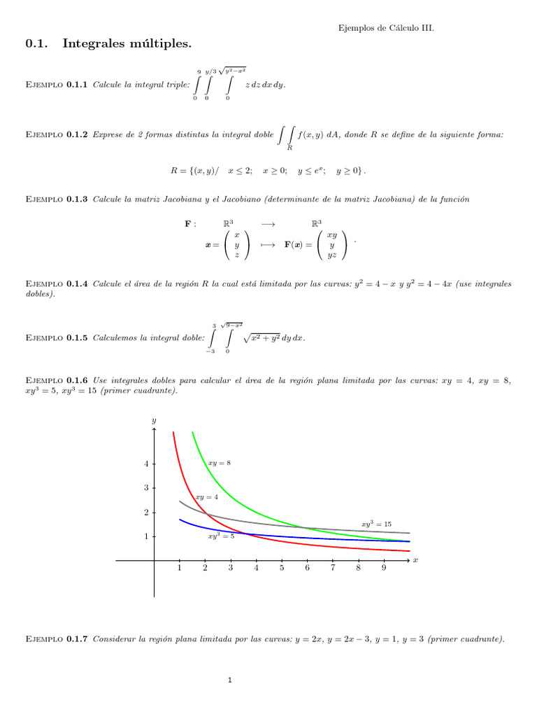Final Calculo Iii Pdf Integral Cálculo Multivariable