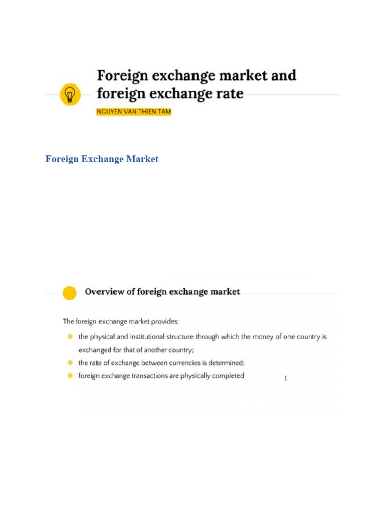 Chapter 3 International Financial Market | PDF