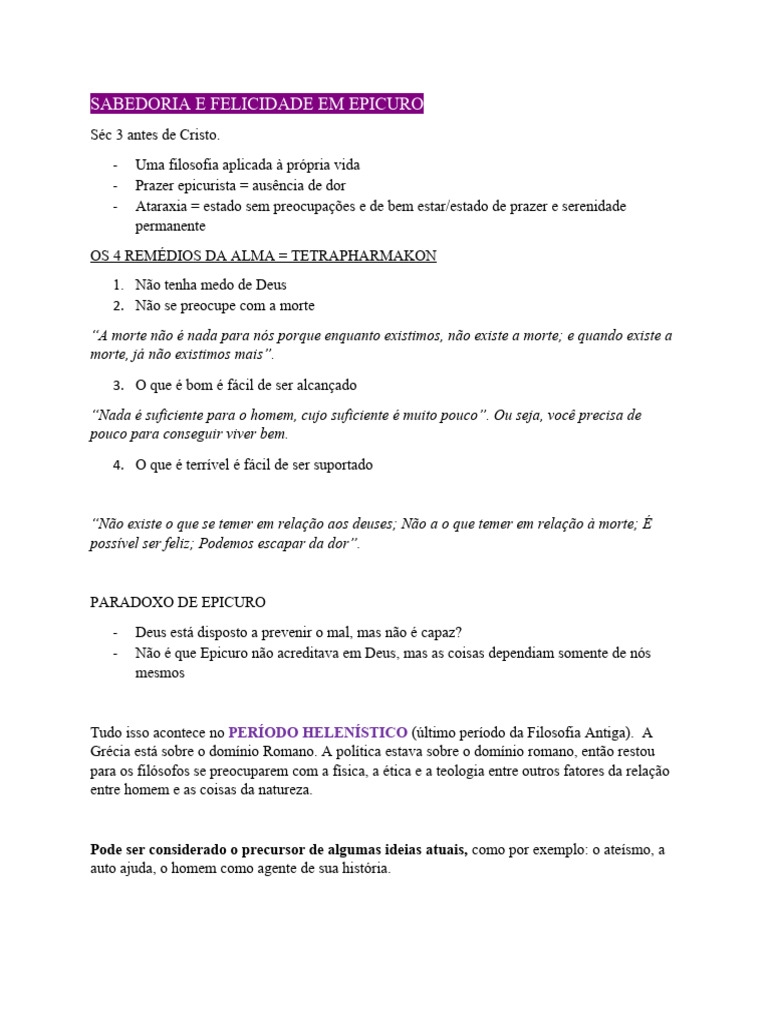 Resumo NP2 - HPF - História Do Pensamento Filosófico | PDF | Empiricismo | Ideia
