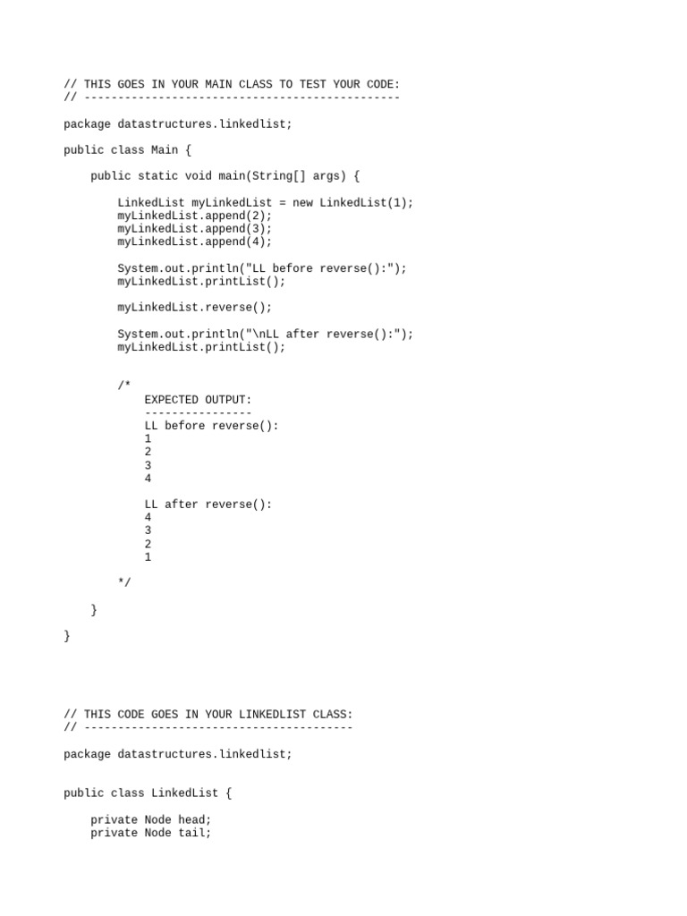 EXERCISE LL Reverse | PDF | Programming Paradigms | Object Oriented ... EXERCISE LL Reverse | PDF | Programming Paradigms | Object Oriented ...