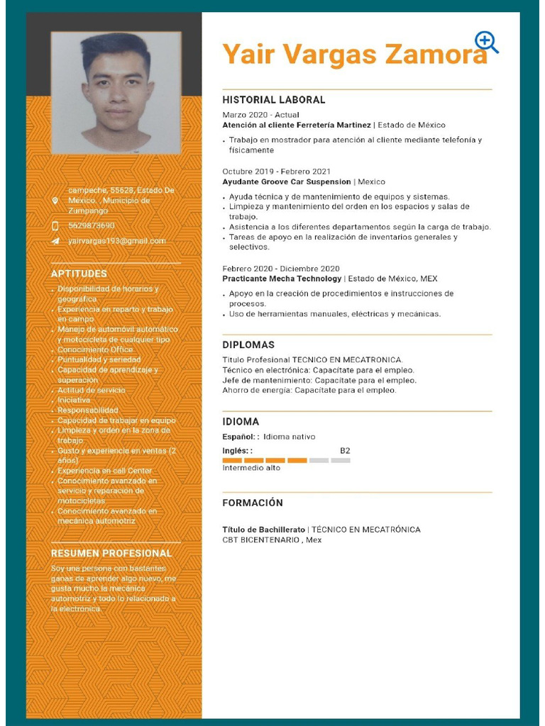 CV Actualizado 2023 | PDF