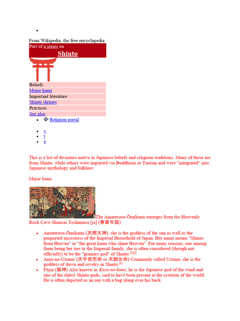 Japanese | PDF | Shinto | East Asian Religions