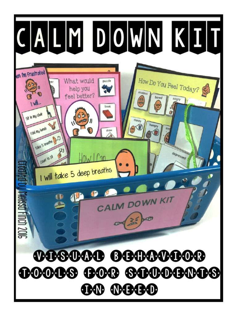 Calm Down Kit for Student Behavior | PDF | Psychology