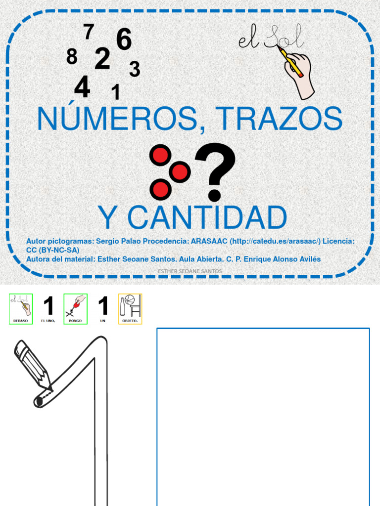 Asociacion Numero-Cantidad 1 Al 10 | PDF