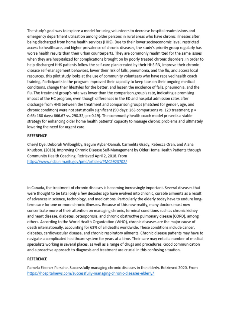 Charles RRL | Download Free PDF | Chronic Condition | Caregiver