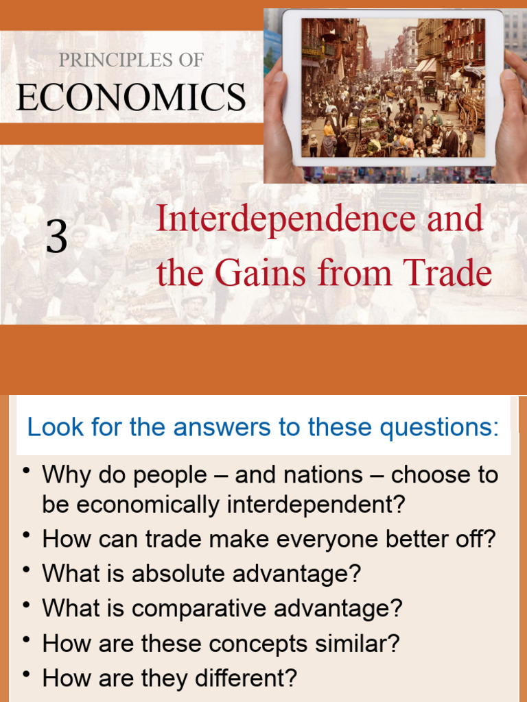 Ch_3_Interdependence_and_the_Gains_from_Trade | PDF | Comparative ...