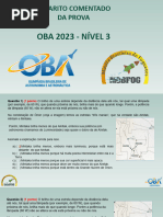 Gabarito Da Prova Nível 3 Da 25 OBA de 2022 - 1 | PDF | Satélite | Estrelas