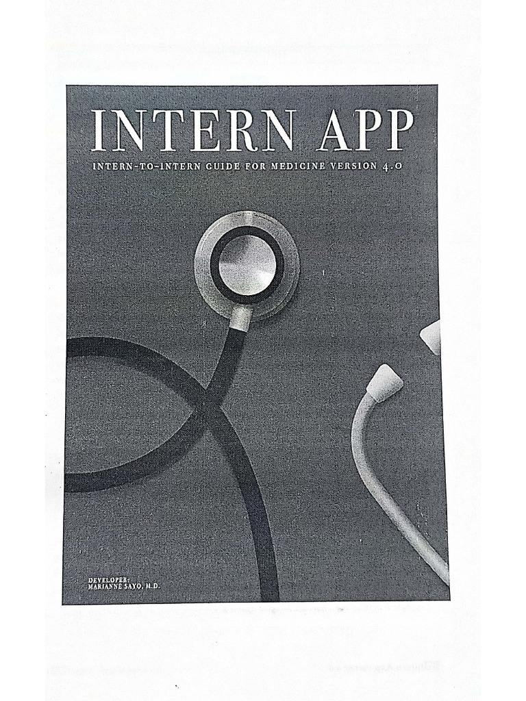Intern App | PDF