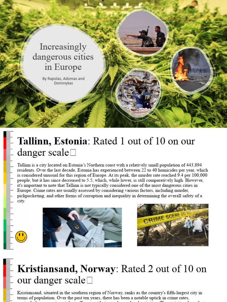 The Increasingly Dangerous Cities in Europe | Download Free PDF | Crime ...