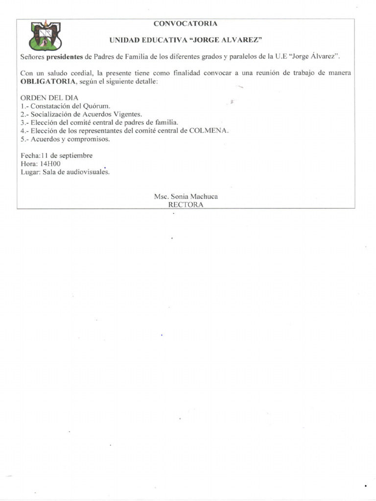 Convocatoria PPFF | PDF