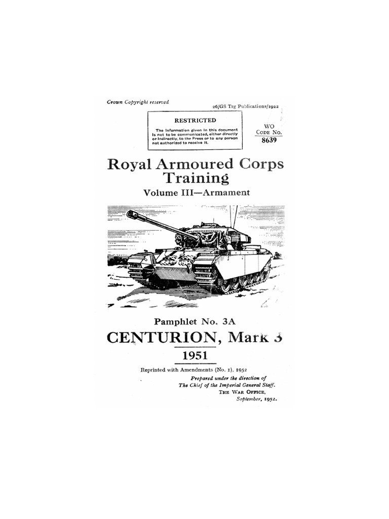 Centurion Mk3 | PDF