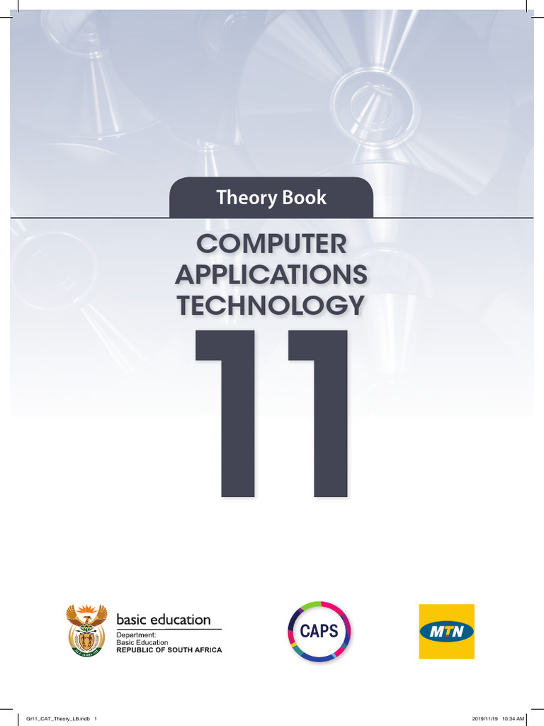 Gr11_CAT_Theory | PDF | Input/Output | Computer Data Storage