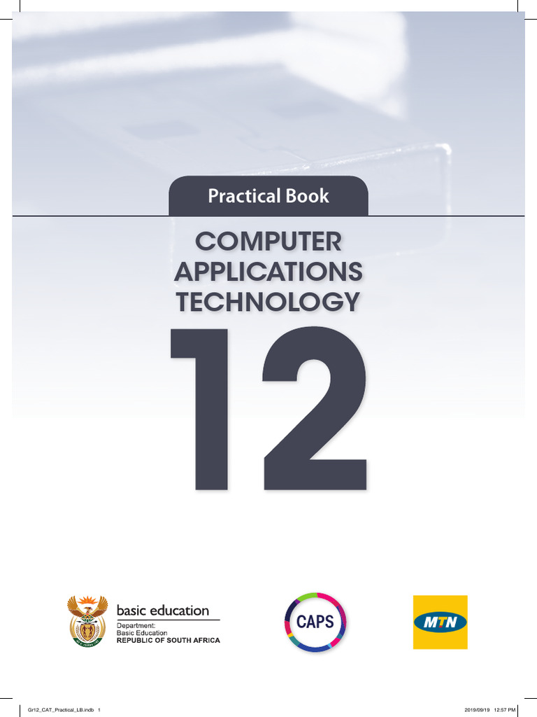 Gr12 Cat Practical LB Print | PDF | Paragraph | Hyperlink