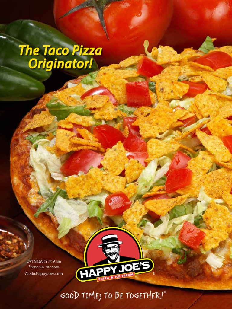 HappyJoes Aledo Menu | PDF | Pizza | Sausage