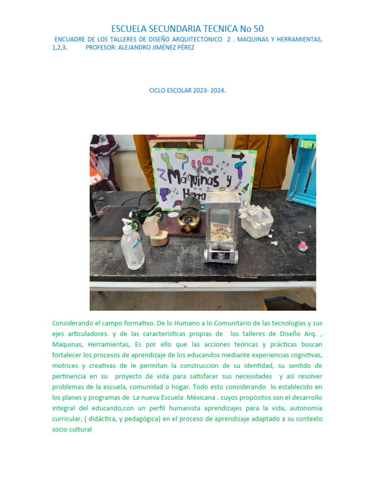 Encuadre Ajp 2023 - 2024 | PDF | Diseño | Modificación de comportamiento