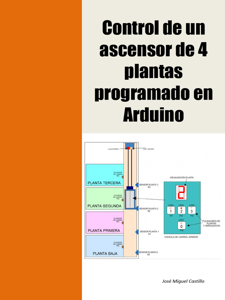 Ascensor de 4 Plantas | PDF | Ascensor | Microcontrolador