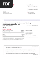 Bank of America Bank Statement - 1 | PDF | Finance & Money Management