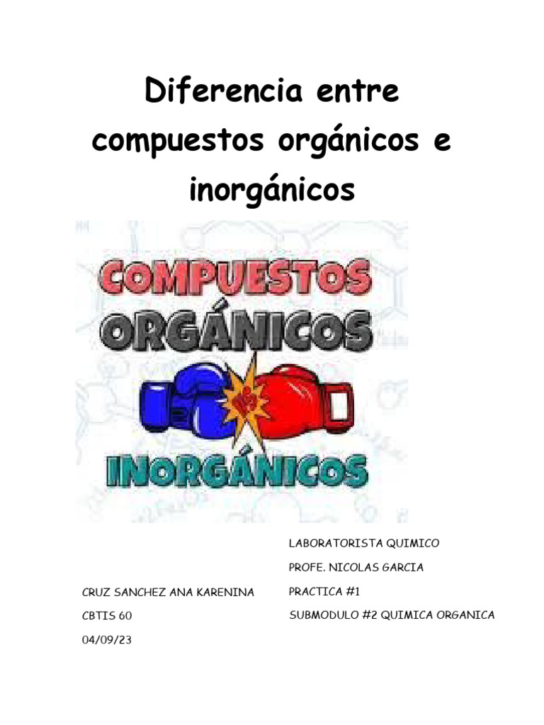 Practica 1 Sm2 | PDF | Compuestos químicos | Ácido