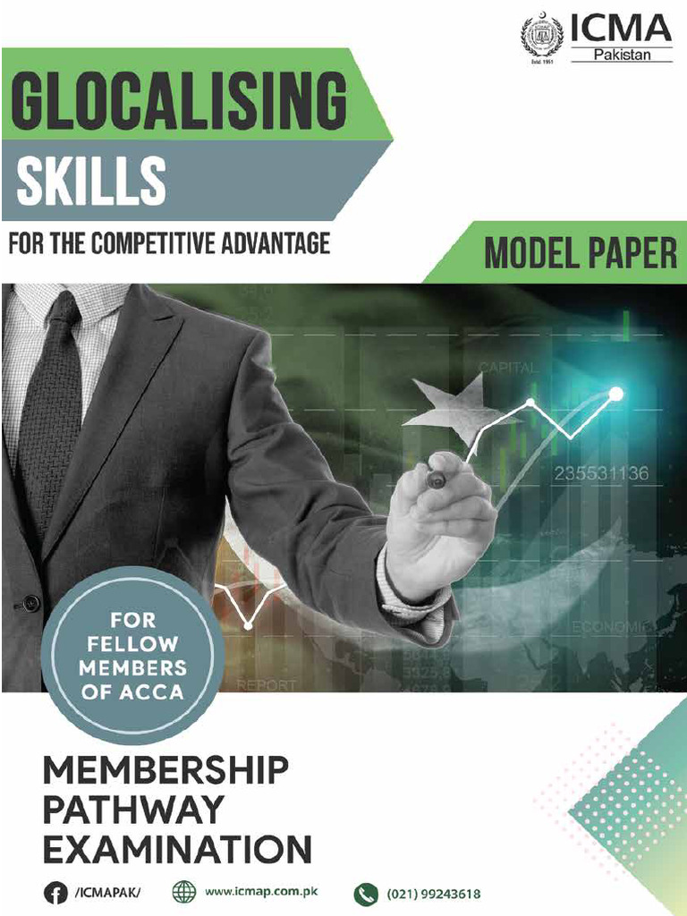 MPP Acca Icma Model Paper | PDF | Strategic Management | Business Process